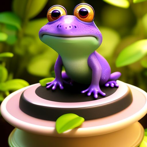 Animated Female Frogs