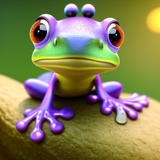 Animated Female Frogs