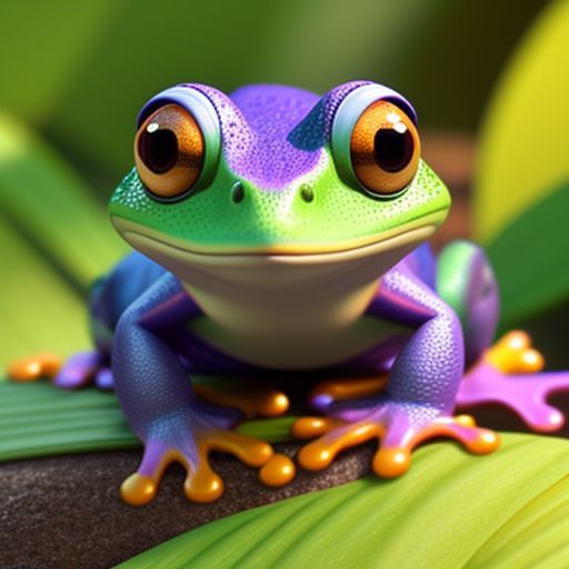 Animated Female Frogs