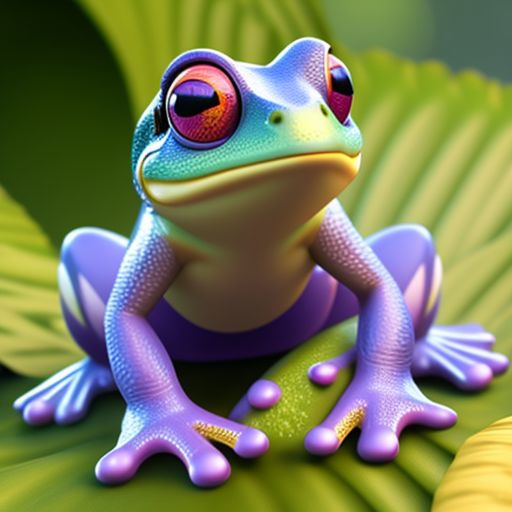 Animated Female Frogs