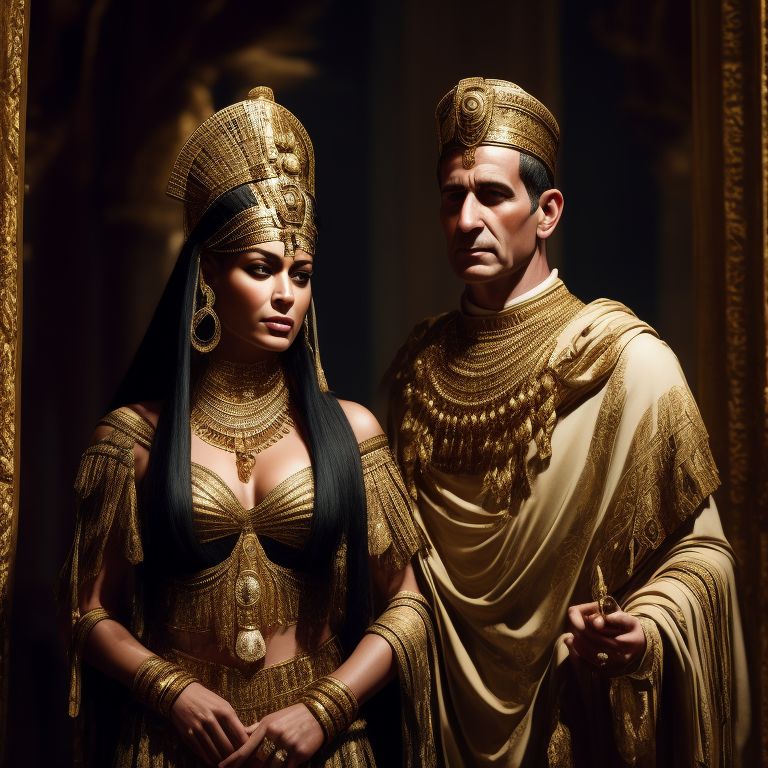 Julius Caesar And Cleopatra