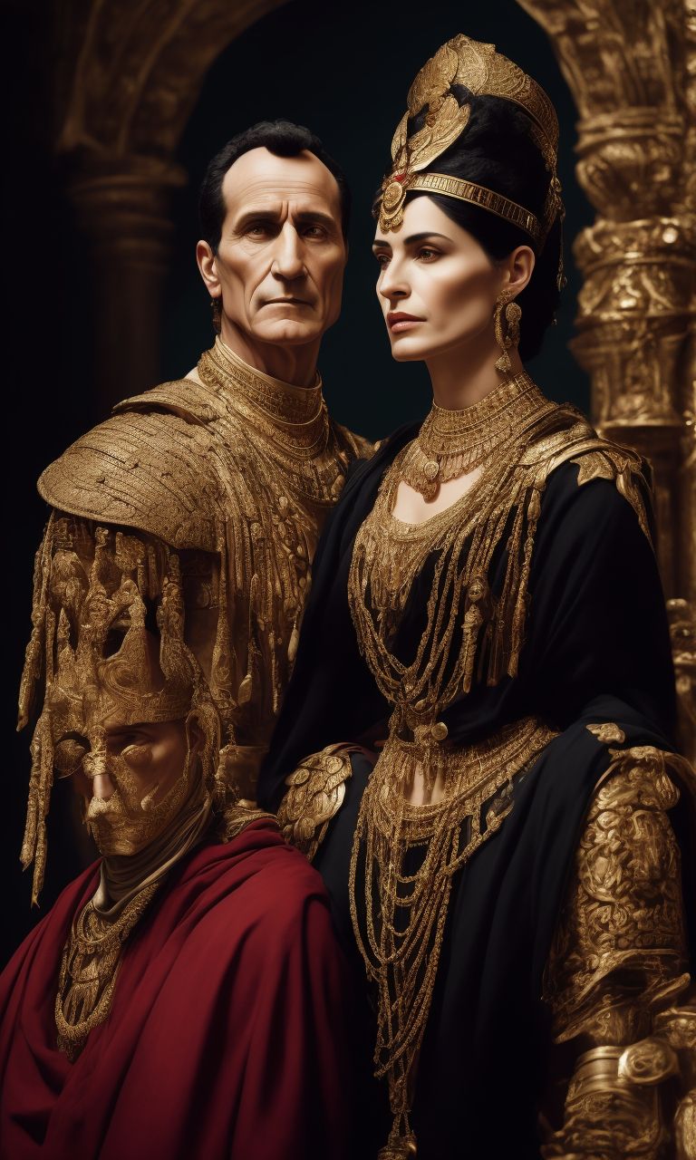 Cleopatra And Julius Caesar Costumes