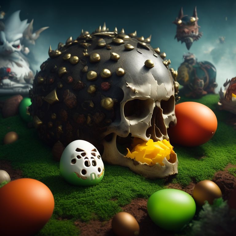 hairy-hyena599: Bowser's Skull Egg Zone