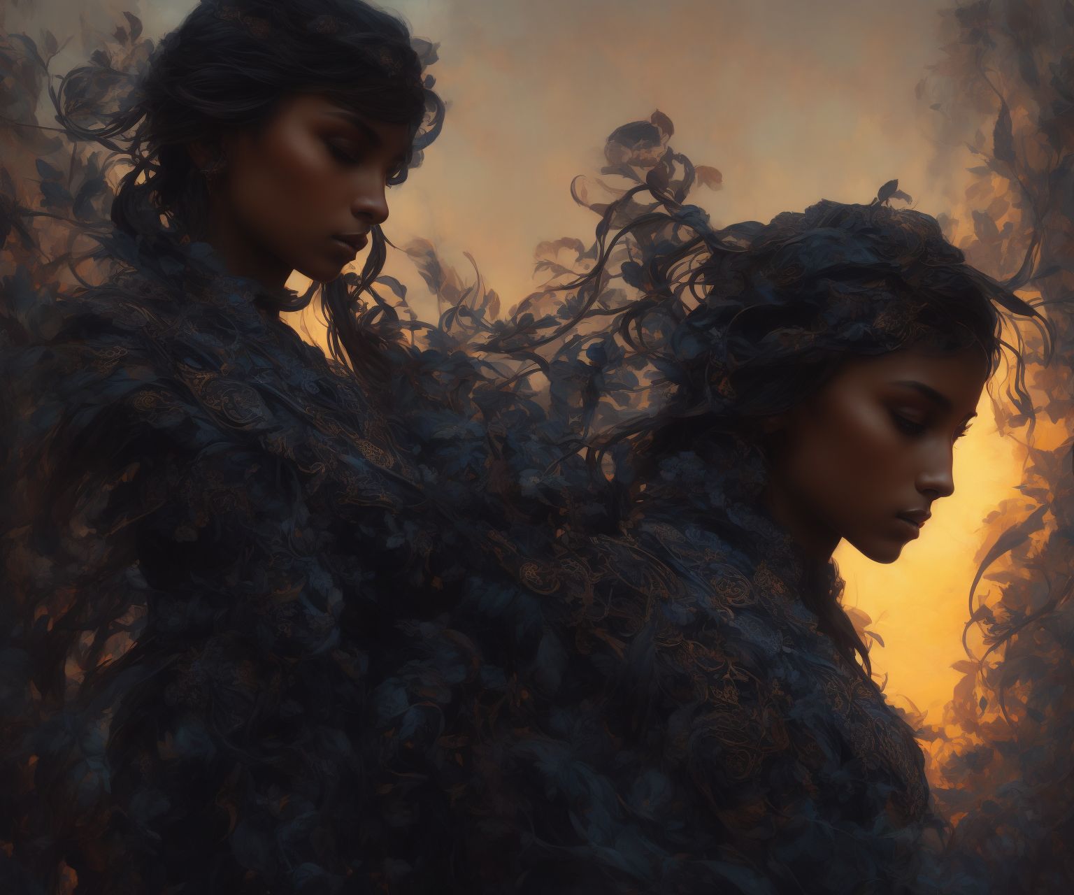 frail-rat512: In this breathtaking waist-up portrait, we encounter a ...