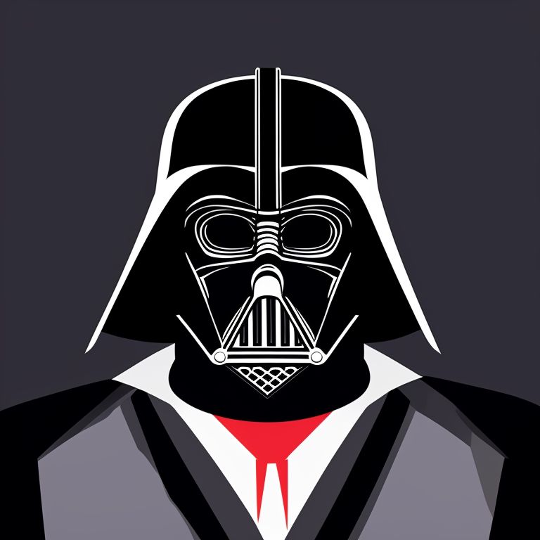 same-eland518: Donald trump wearing a darth vader costume without the