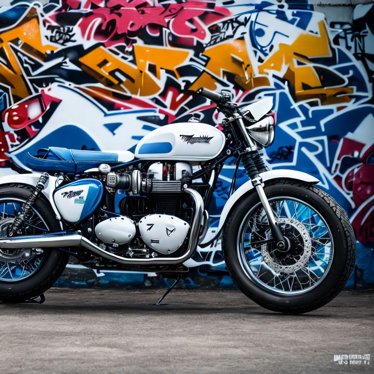 Triumph Bonneville T100 White