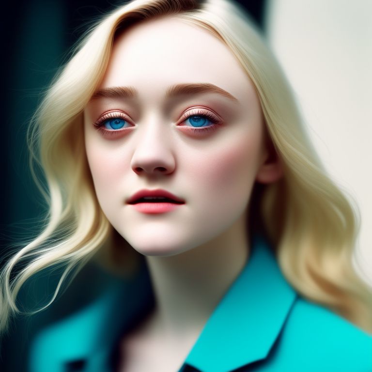 Dakota Fanning Face