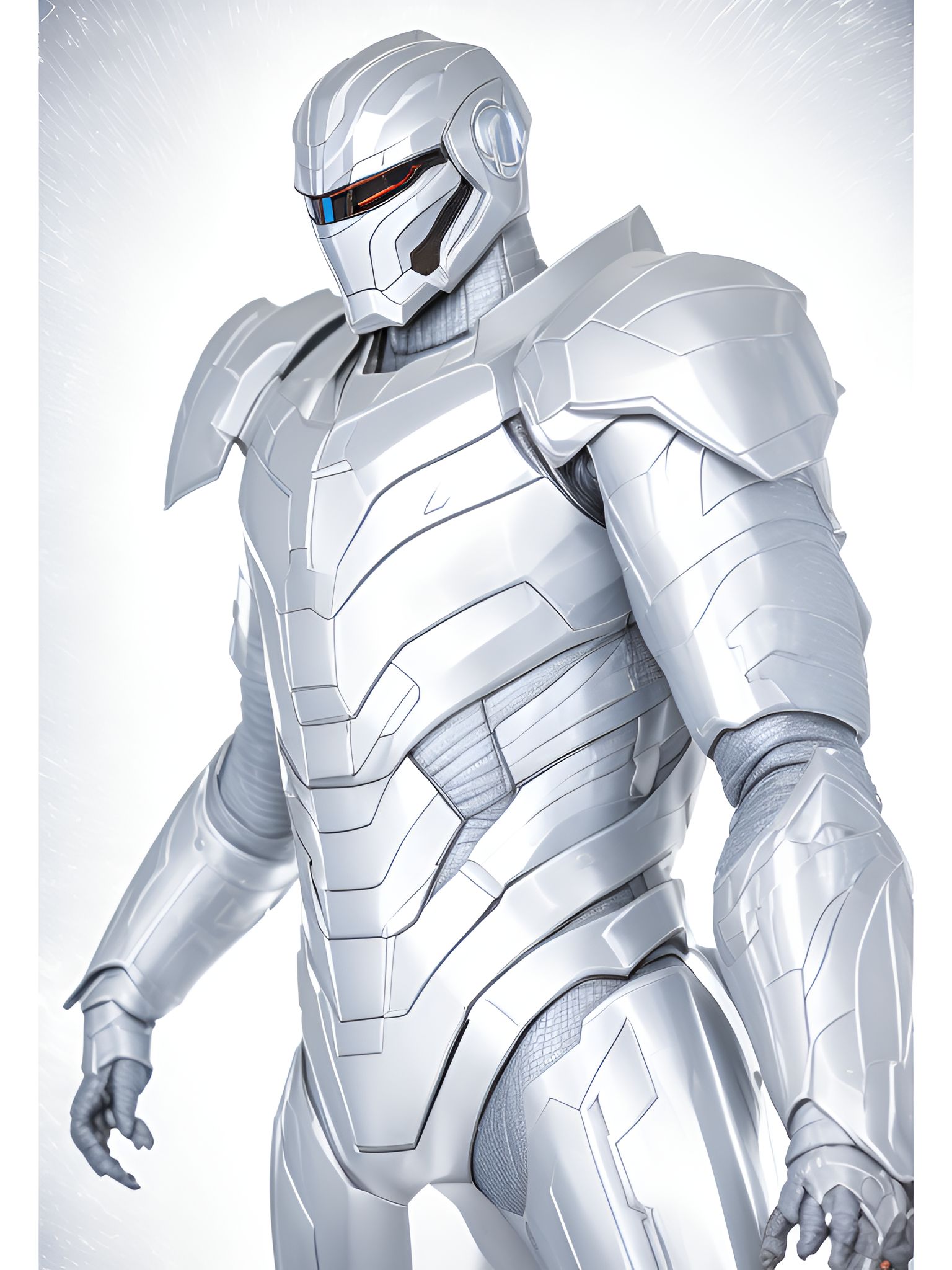 Myndcruzer: Rom spaceknight by marvel comics,crystal blue metallic armour