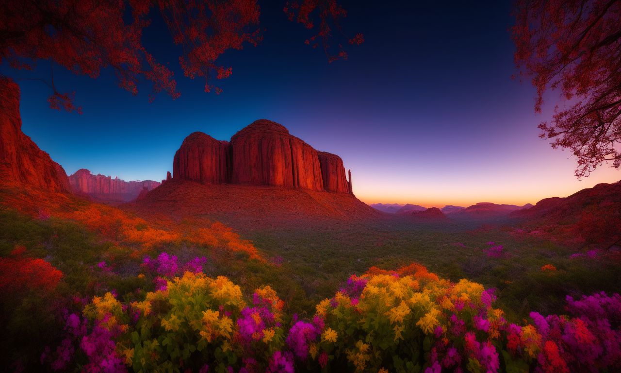 Ansel Adams Color Flowers