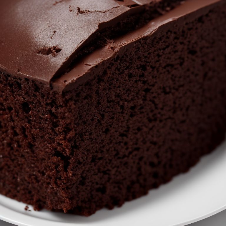 common-cattle32: um bolo de chocolate deixando uma calda de chocolate a ...