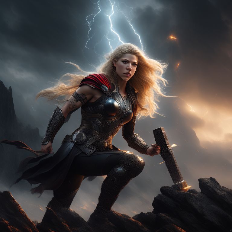 rapid-parrot451: Katheryn Winnick as Thor