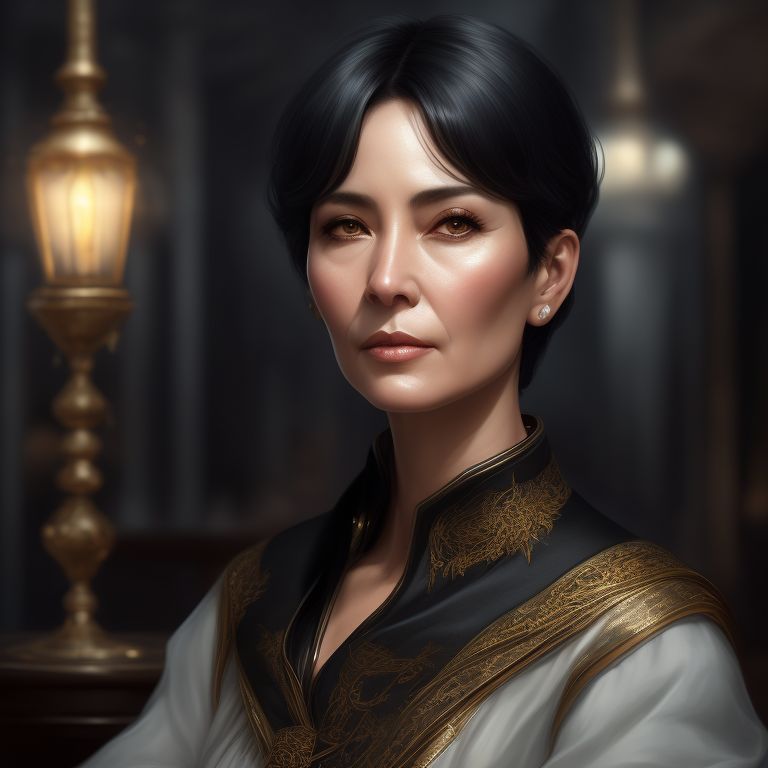 offbeat-rail804: a 50 years old female mage portrait hd in fantasy ...