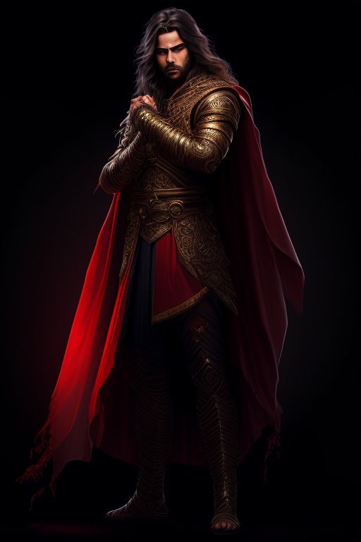 greedy-eagle179: young god of ancient time in indian armour with no ...