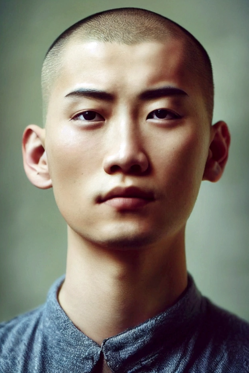 paltry-finch929: a portrait of beautiful old monk, realistic, radiant ...