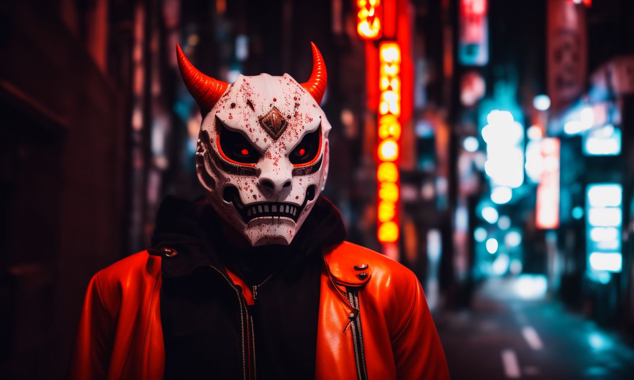 Evil Mask Wallpaper