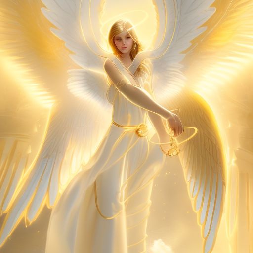 petty-parrot740: Jophiel beautiful archangel female long dress 👗 figure