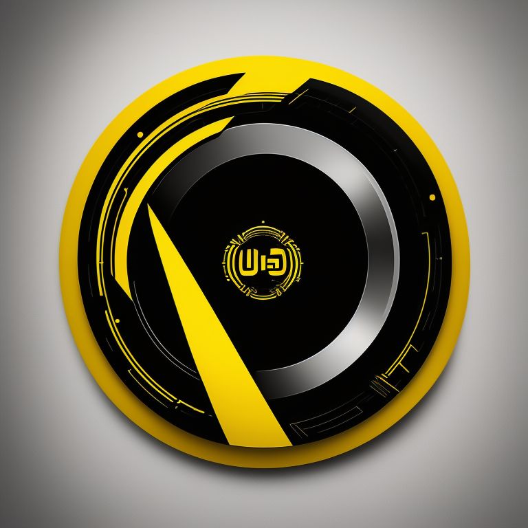 few-kouprey121: SIMPLE LOGO ORBTAL CIRCLE WITH THE COLORS BLACK AND ...