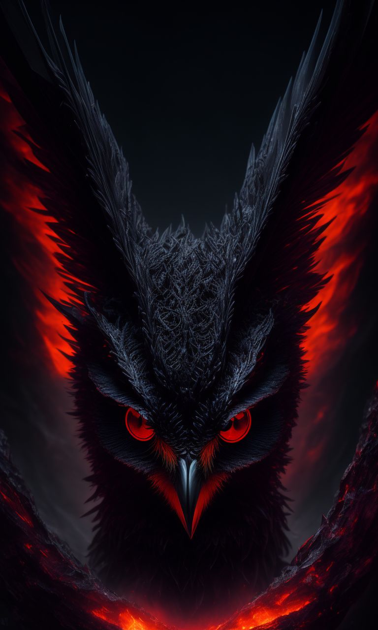 Dark Red Eyes Wallpaper