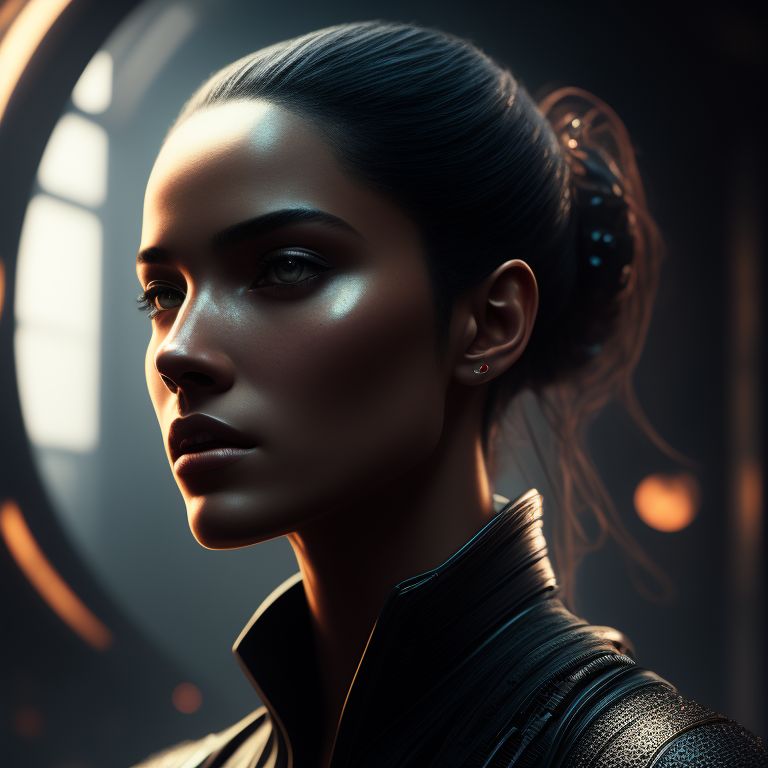 Fae-I: biomachanical alien xenomorph human hybrid