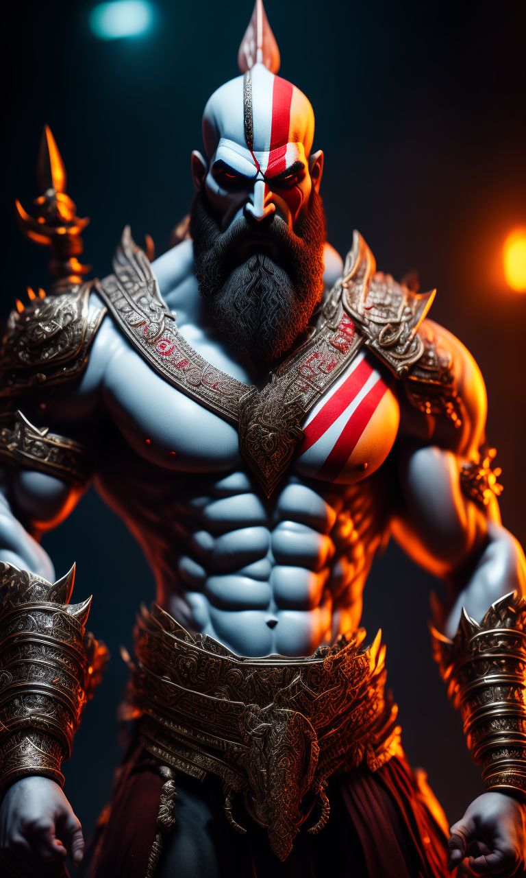 Kratos God Of War Pose