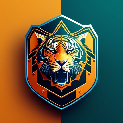 tight-fly335: For a cybersecurity service company. A robot sharp tiger ...