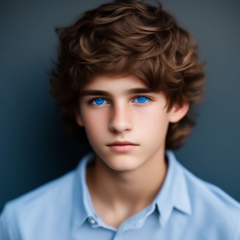 Teenage Boys With Brown Hair