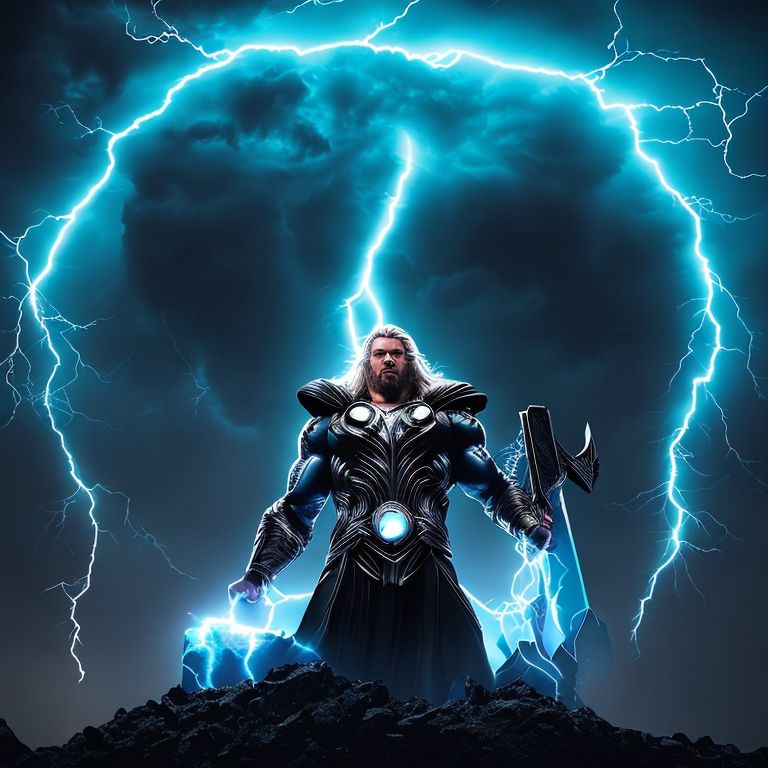 Thor God Of Thunder And Lightning