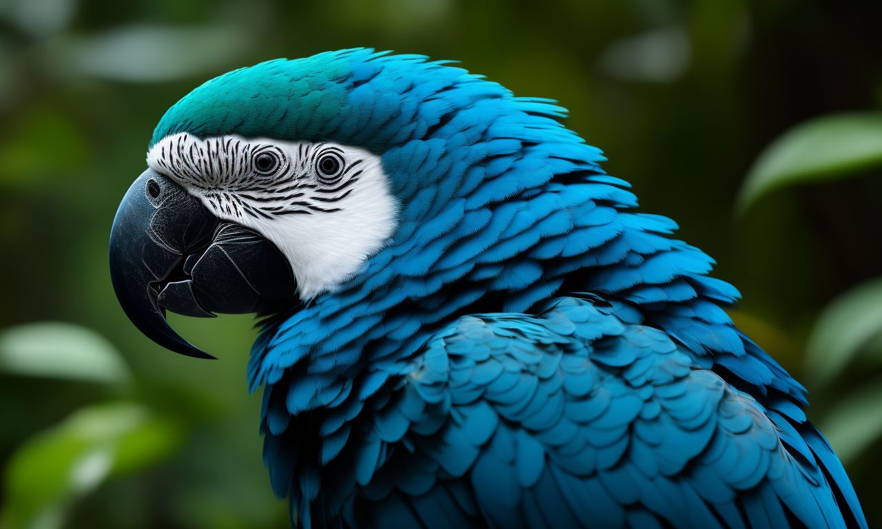 Blue And White Macaw
