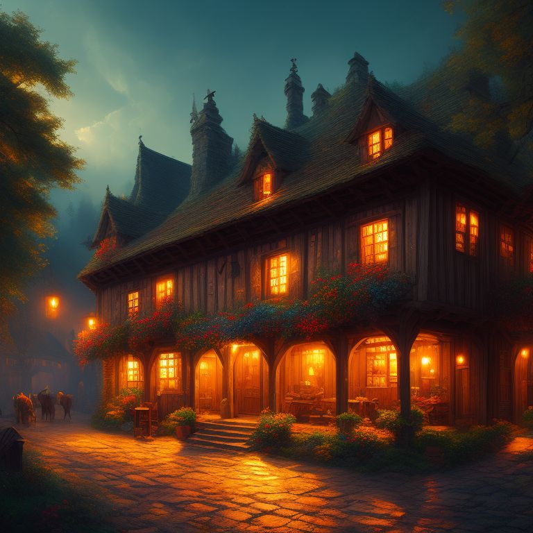Medieval Inn Inside