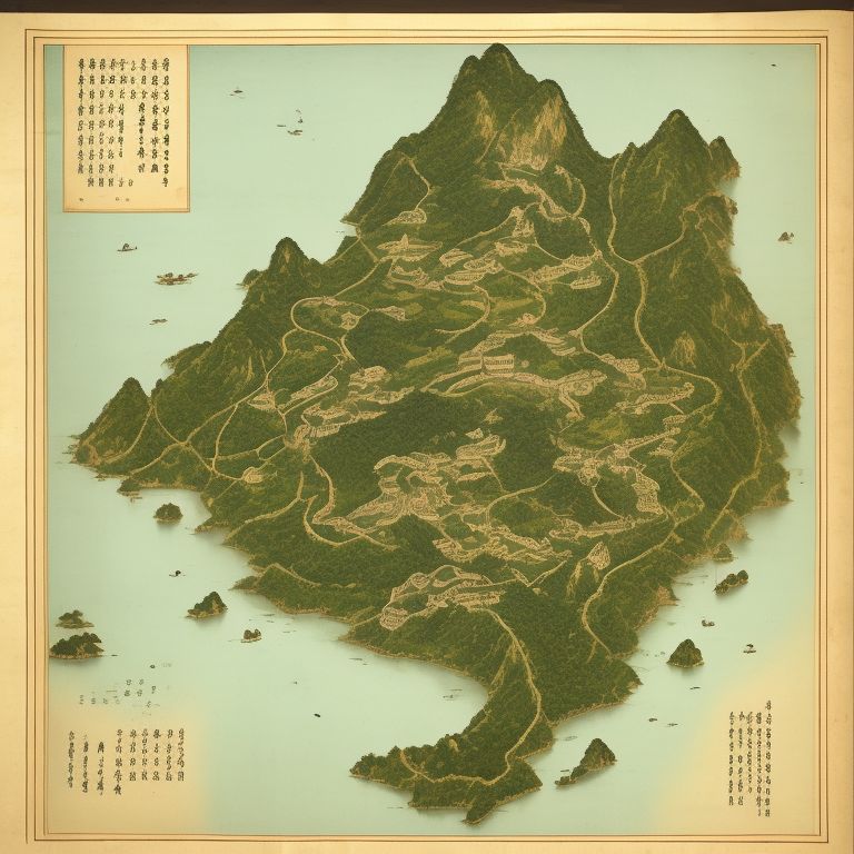 Dramidia: Chinese, ancient ,Fantasy map, yangshou, Guilin, li river ...