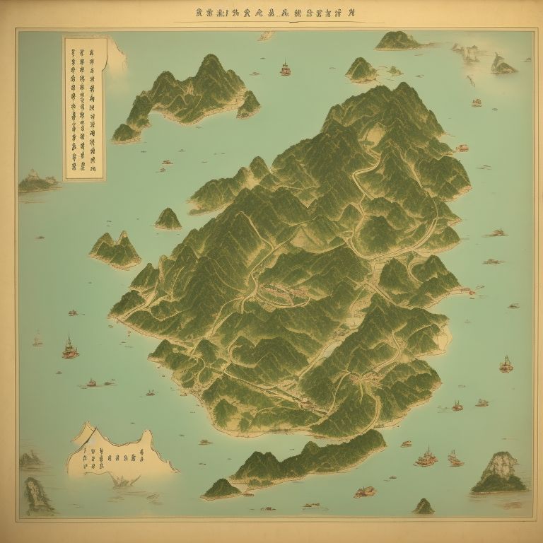 Dramidia: Chinese, ancient ,Fantasy map, yangshou, Guilin, li river ...