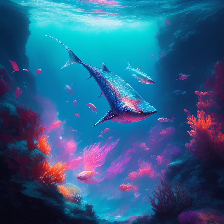 Swordfish Swimming