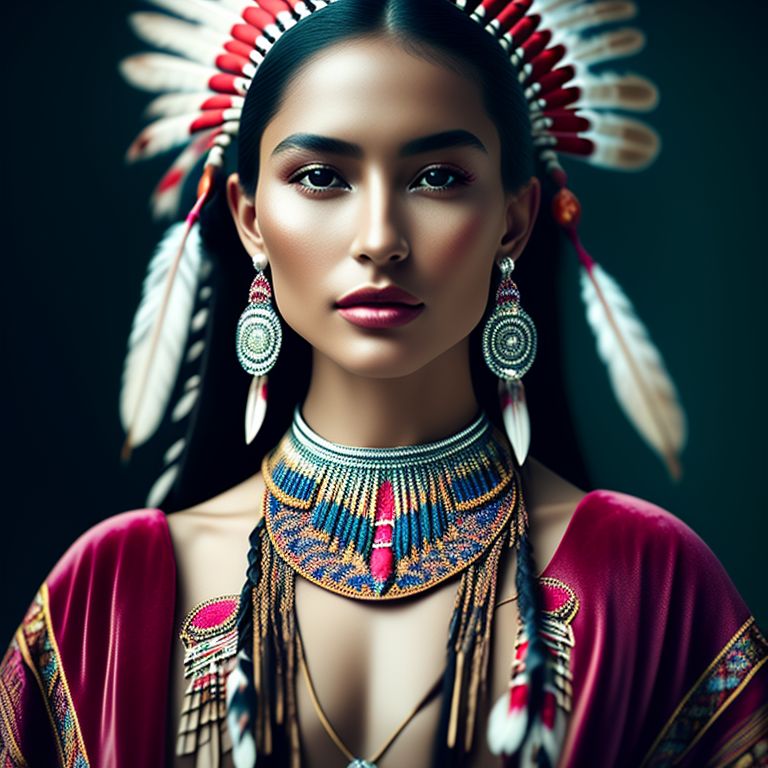 Traditional Native American Girl Clothing