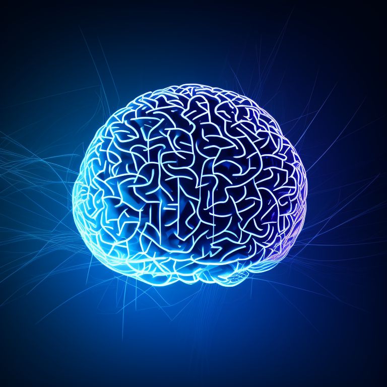 Abstract Brain Wallpaper