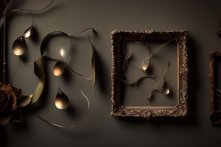 droopy-squid204: teardrops made on metal wire, hung on the wall in an ...