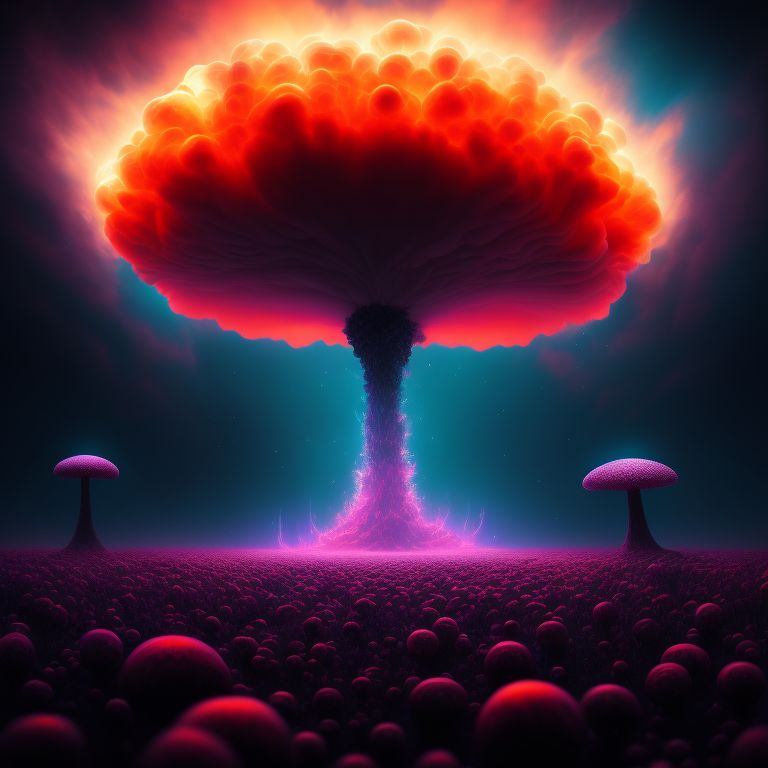 Mushroom Cloud Wallpaper