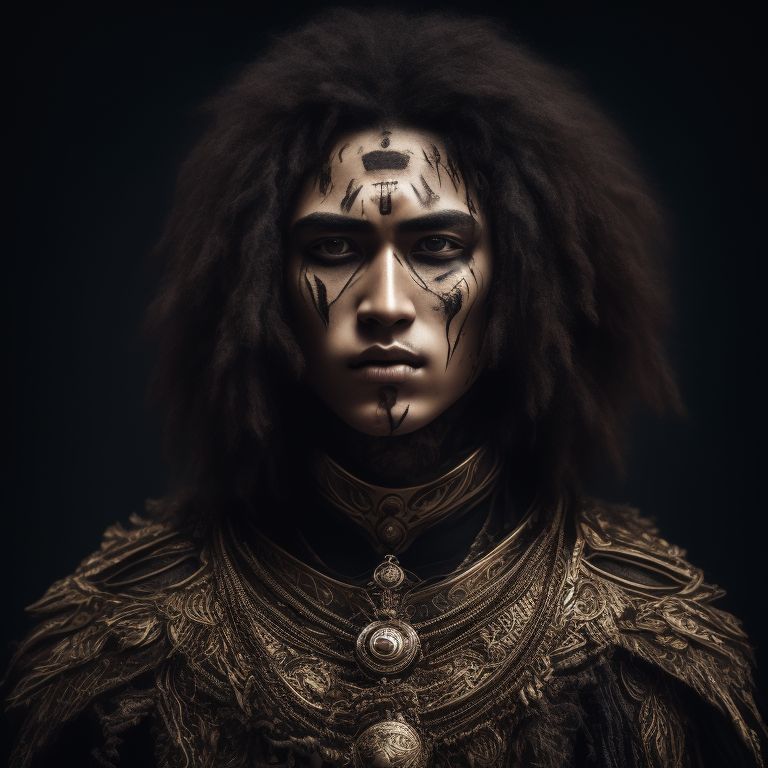 Scarred Face Warrior