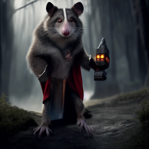 Angry Possum