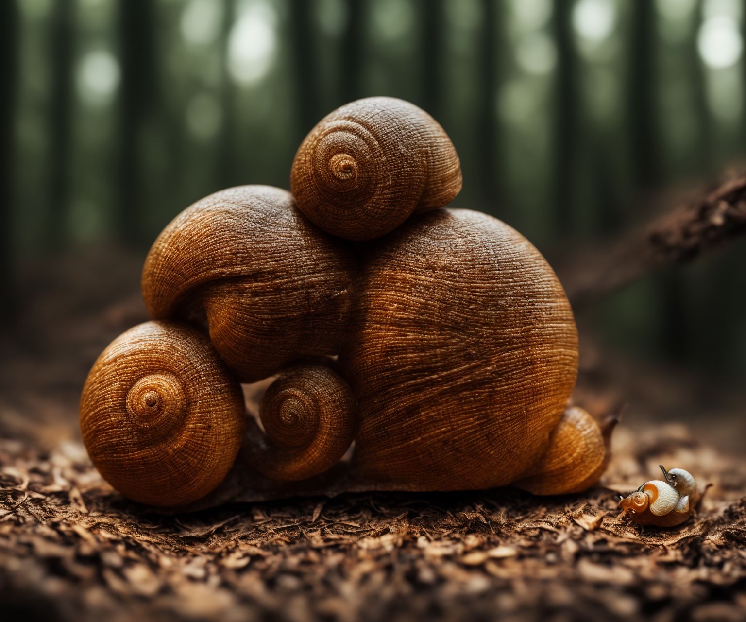 snappy-lion323: There is a cute snail. He has big eyes. There is a ...