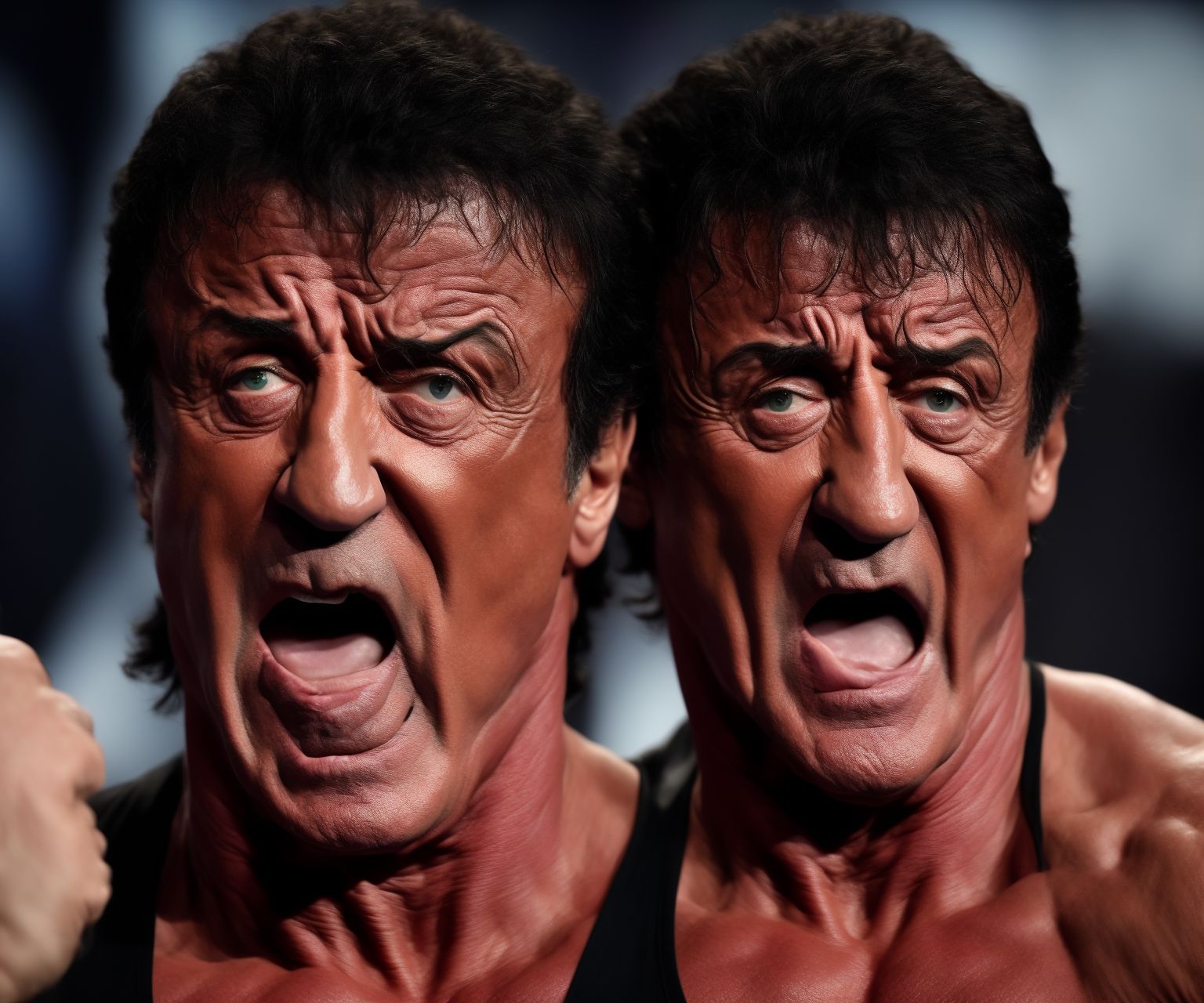 Sylvester Stallone Veins