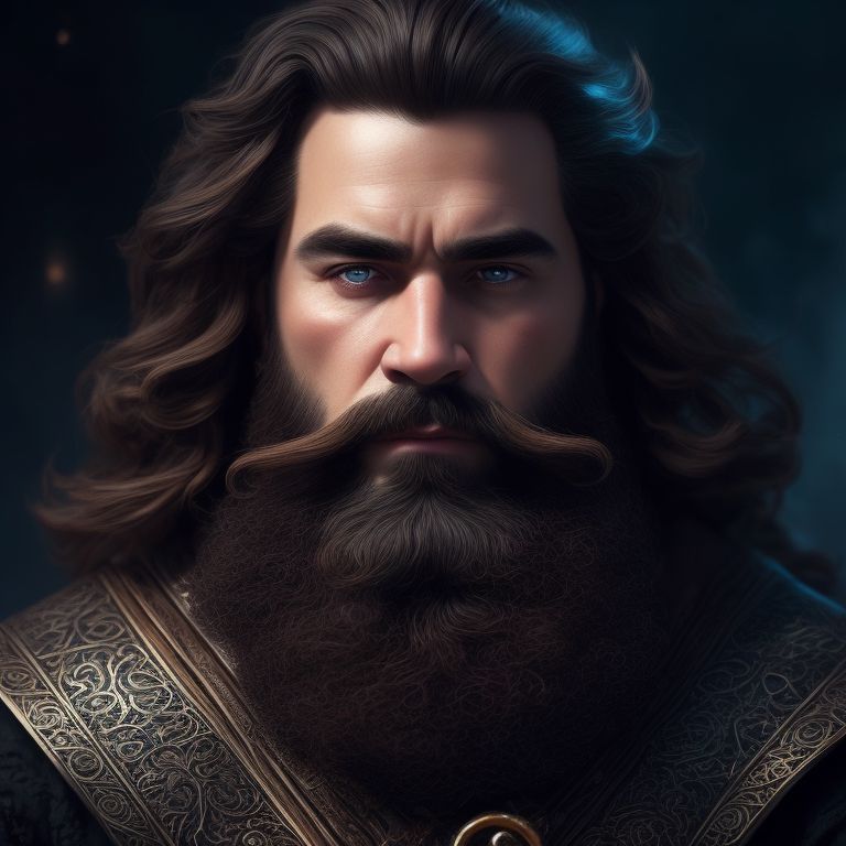 better-panda357: A bearded and sturdy male dwarf brimming with arcane ...