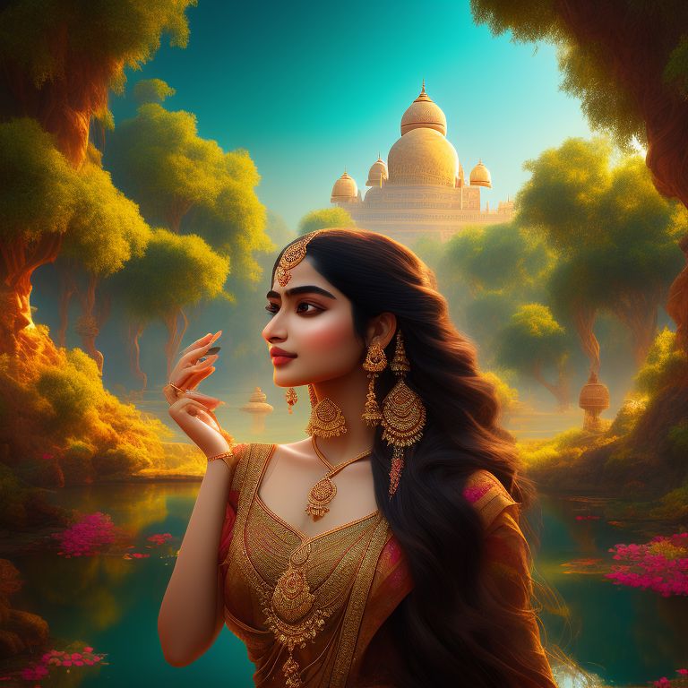 Rajput Queen Paintings