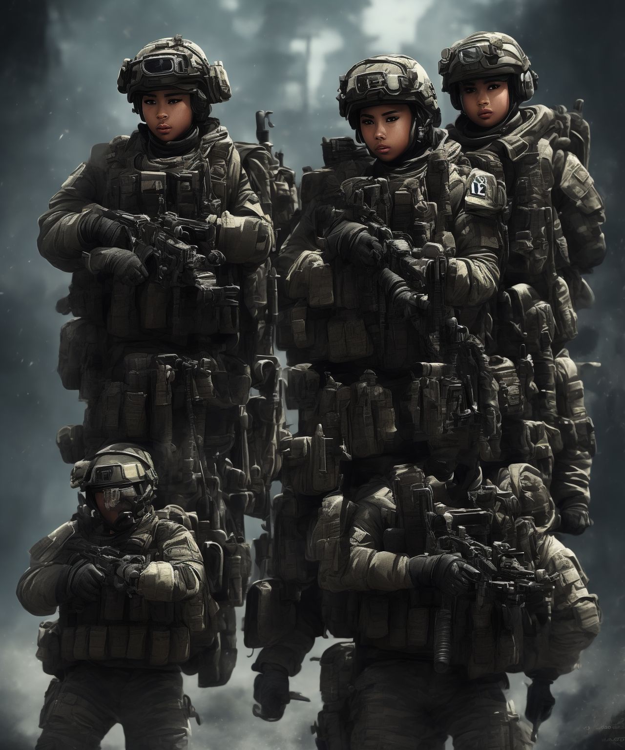 heavy-clam920: call of duty chibi art