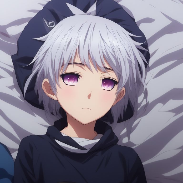 Sleepy Anime Character