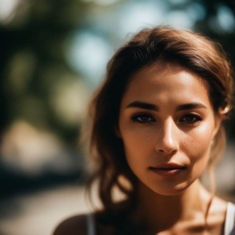 scrawny-mule72: Realistic image of a beautiful woman