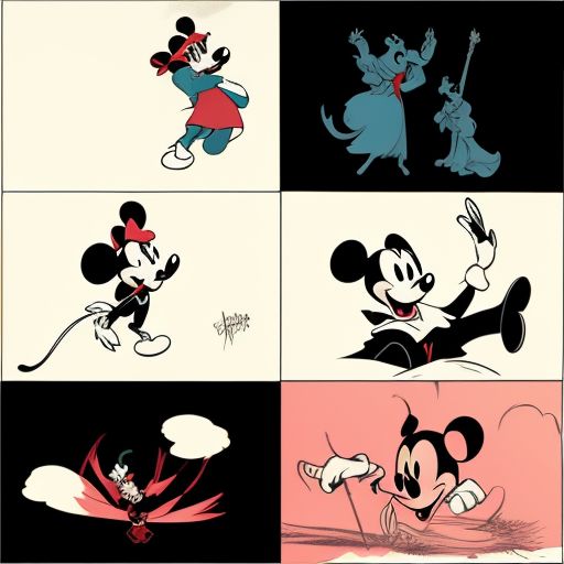 Peter.Wirdemo: A colorful Disney comic strip about Mickey Mouse ...