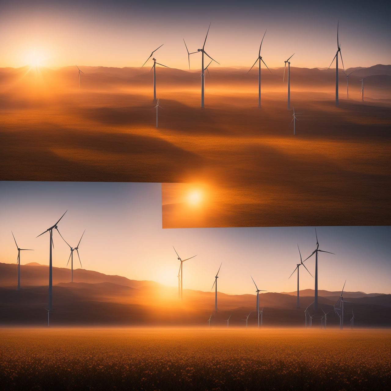 scratchy-fly992: Sustainable Earth from space during golden hour ...