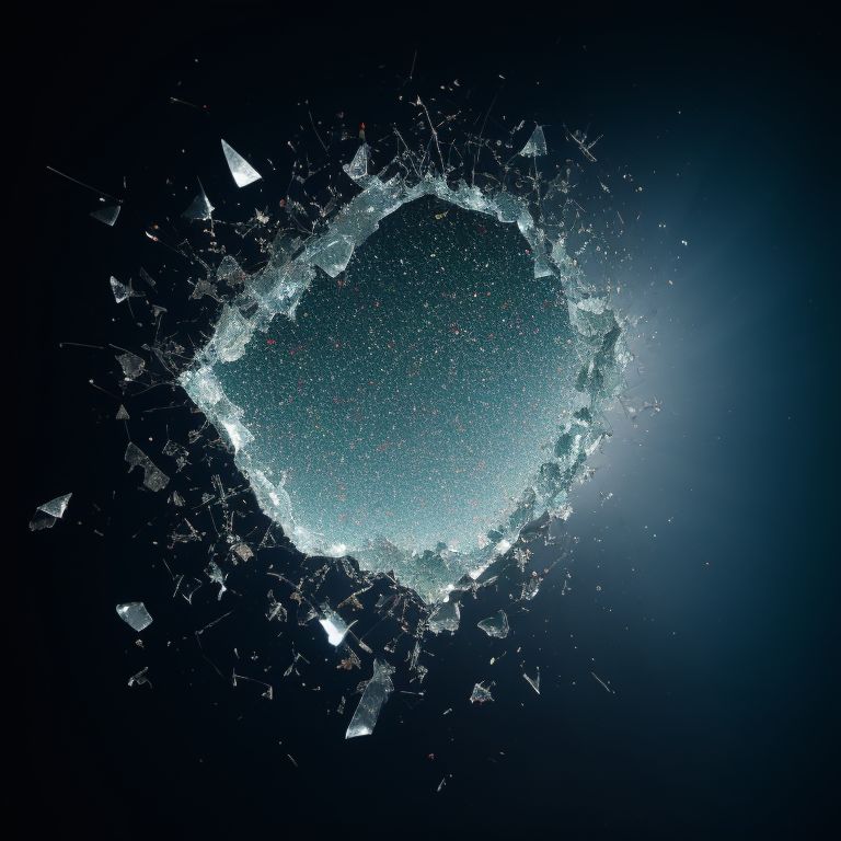 Falling Broken Glass