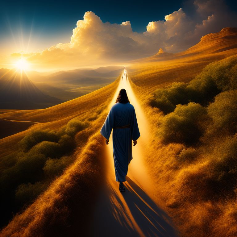 Walking With Jesus In Heaven