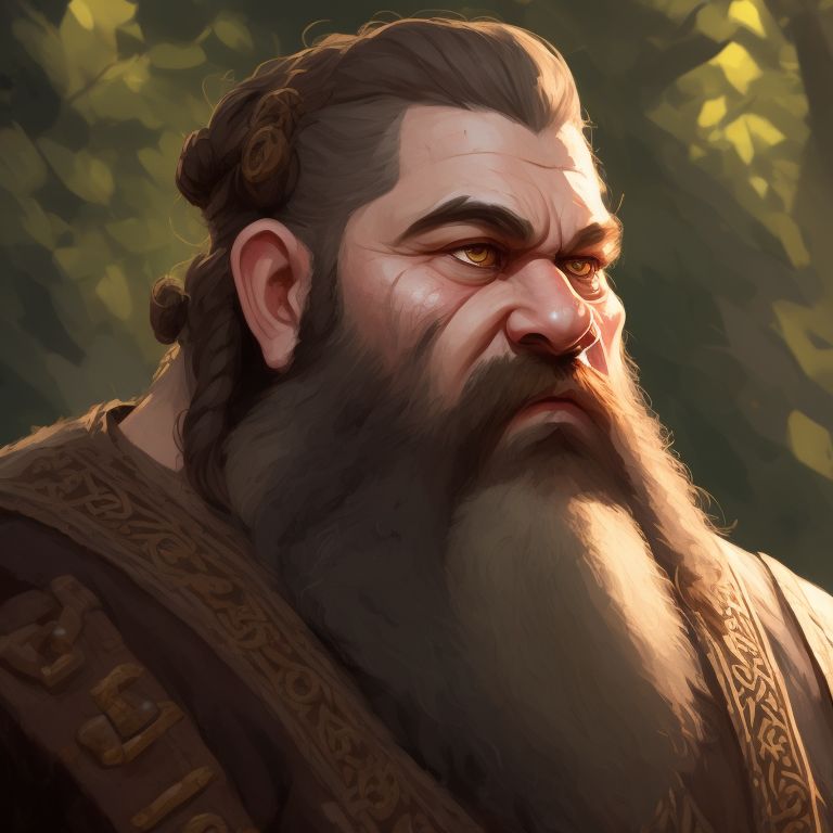 miquaight: portrait of angry bearded dwarven man, angry, fantasy dwarf ...
